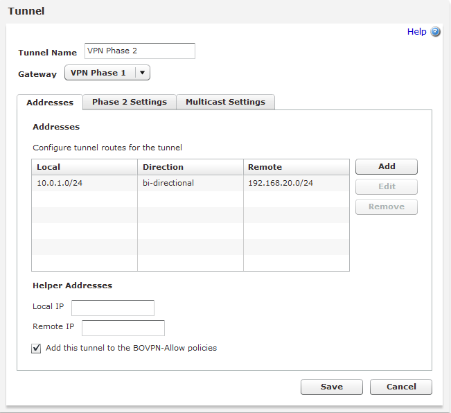 MX to Watchguard XTM Site-to-site VPN Setup - Cisco Meraki Documentation
