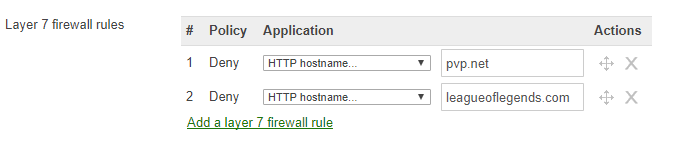 Creating A Layer 7 Firewall Rule Cisco Meraki Documentation