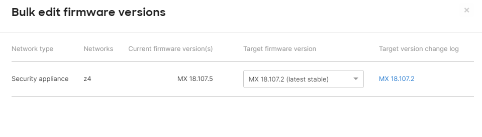 Cisco Meraki Firmware FAQ - Cisco Meraki Documentation Cisco Meraki Firmware FAQ - Cisco Meraki Documentation