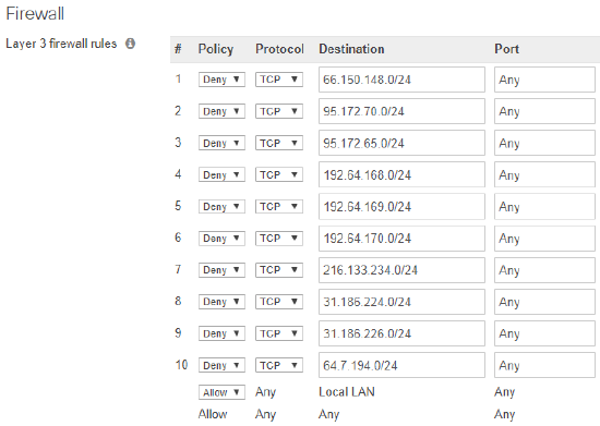 Creating A Layer 7 Firewall Rule Cisco Meraki Documentation