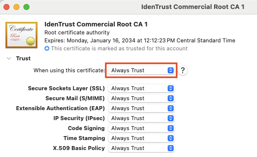 Access Manager Eap Ttls Client Configuration Windows Macos And Ios