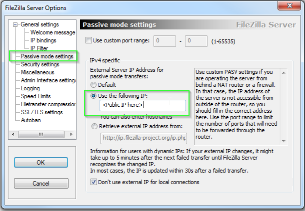 Active And Passive Ftp Overview And Configuration Cisco Meraki