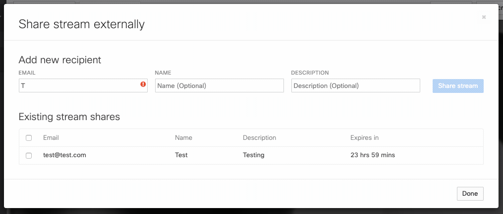 Sharing Video Cisco Meraki Documentation